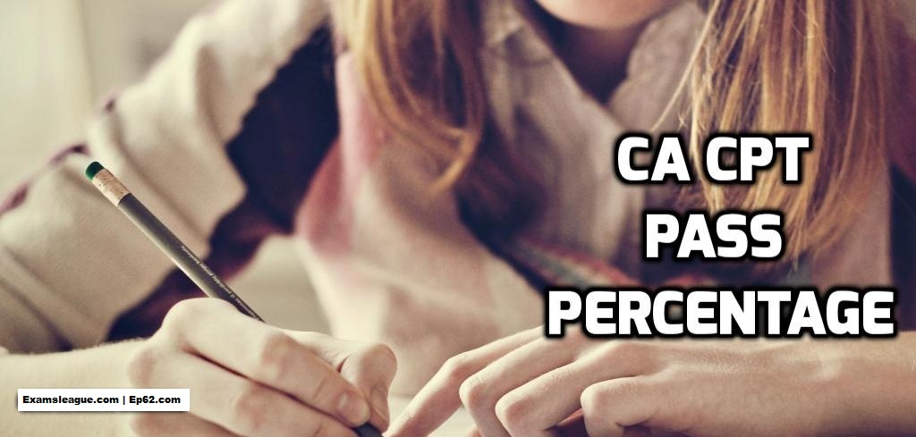 CA CPT Pass Percentage 16 April 2026 & Previous Years Analysis