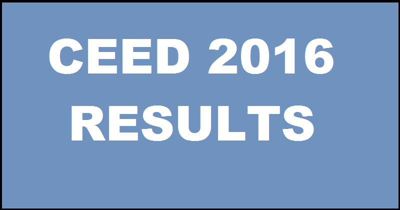 CEED Result 2026 Declared Common Entrance Examination Design Score Card