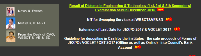 WBSCTE Diploma Results 2022 WBSCTE 1st-3rd-5th Sem Odd result