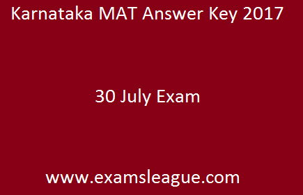 KMAT Answer Key 2022 Karnataka MAT 30 July Paper Solution Cut off ...