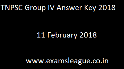 TNPSC Group IV Answer Key 2022 CCSSE IV Paper Solution Cut off Marks ...