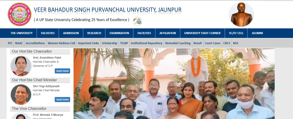 Vbspu Bsc Time Table 2024 Purvanchal University Bsc Part 1st 2nd 3rd